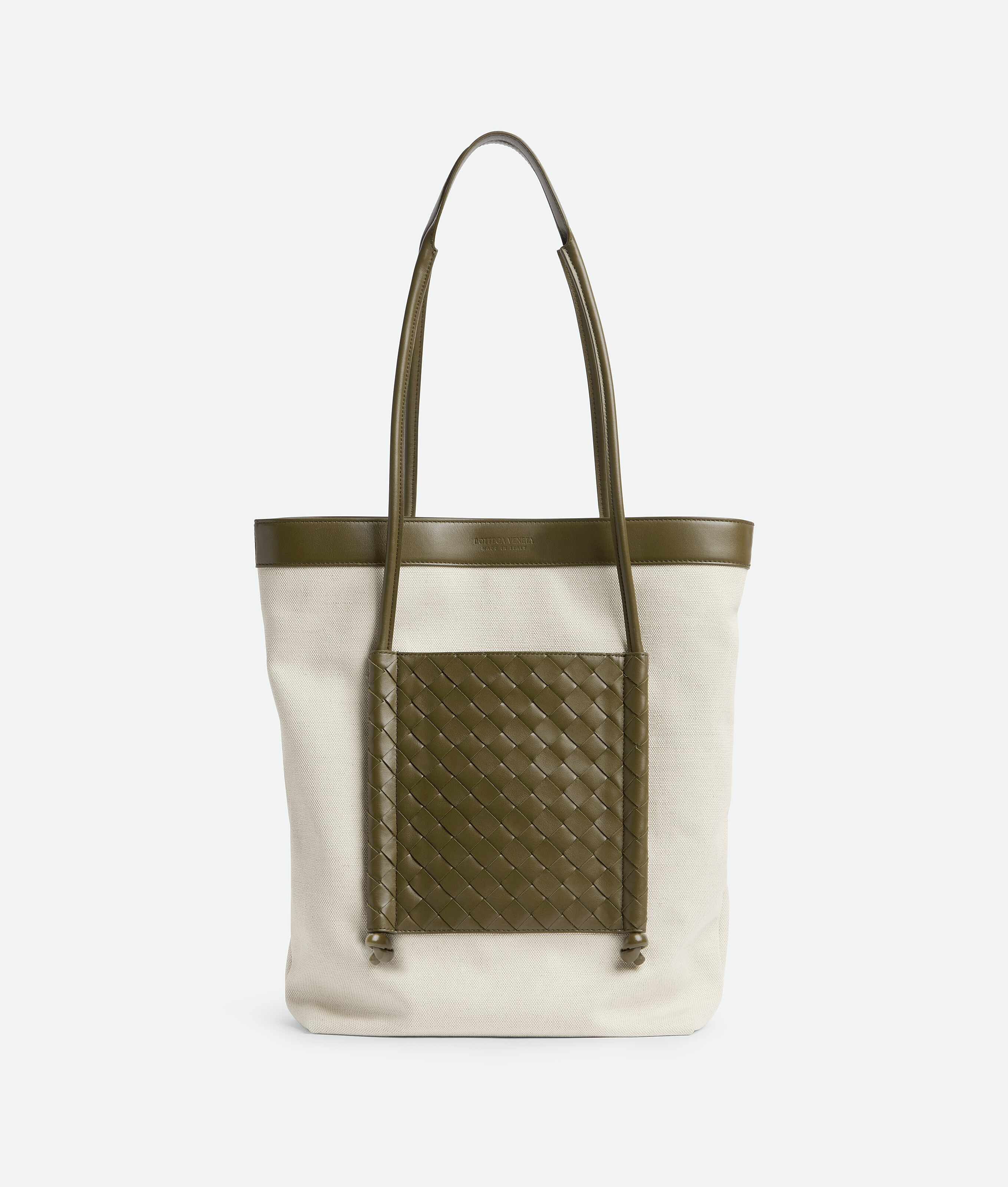 Bottega Veneta Portello Tote - Natural / Mud | Editorialist